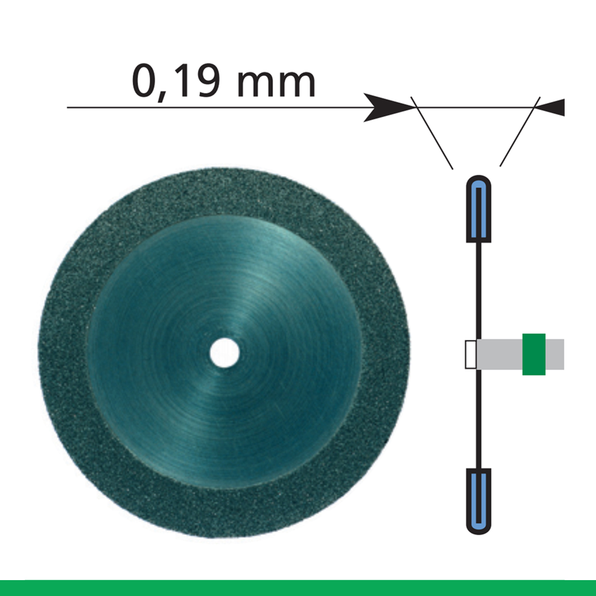 Diamond Disc FLEXIFLEX 0.19mm (Piece 20) – PDI Dental Direct