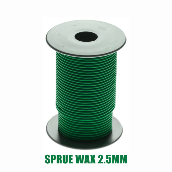SPRUE WAX 2.5MM 250gm(Green reel) – PDI Dental Direct